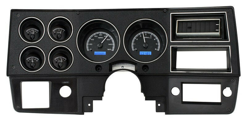 Dakota Digital 1973-87 Chevy Square Body Truck Gauges Black Blue #VHX ...